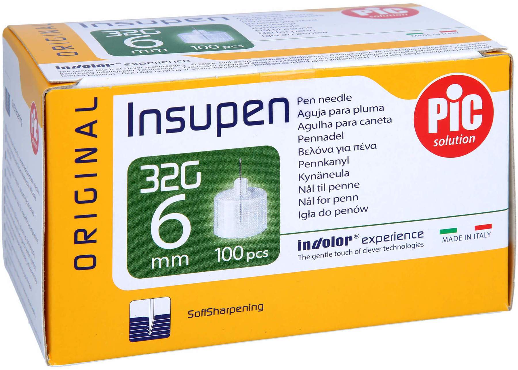Insupen Pen-Nadeln Original 32 G 0,23 X 6 mm 100 Stück kaufen ...
