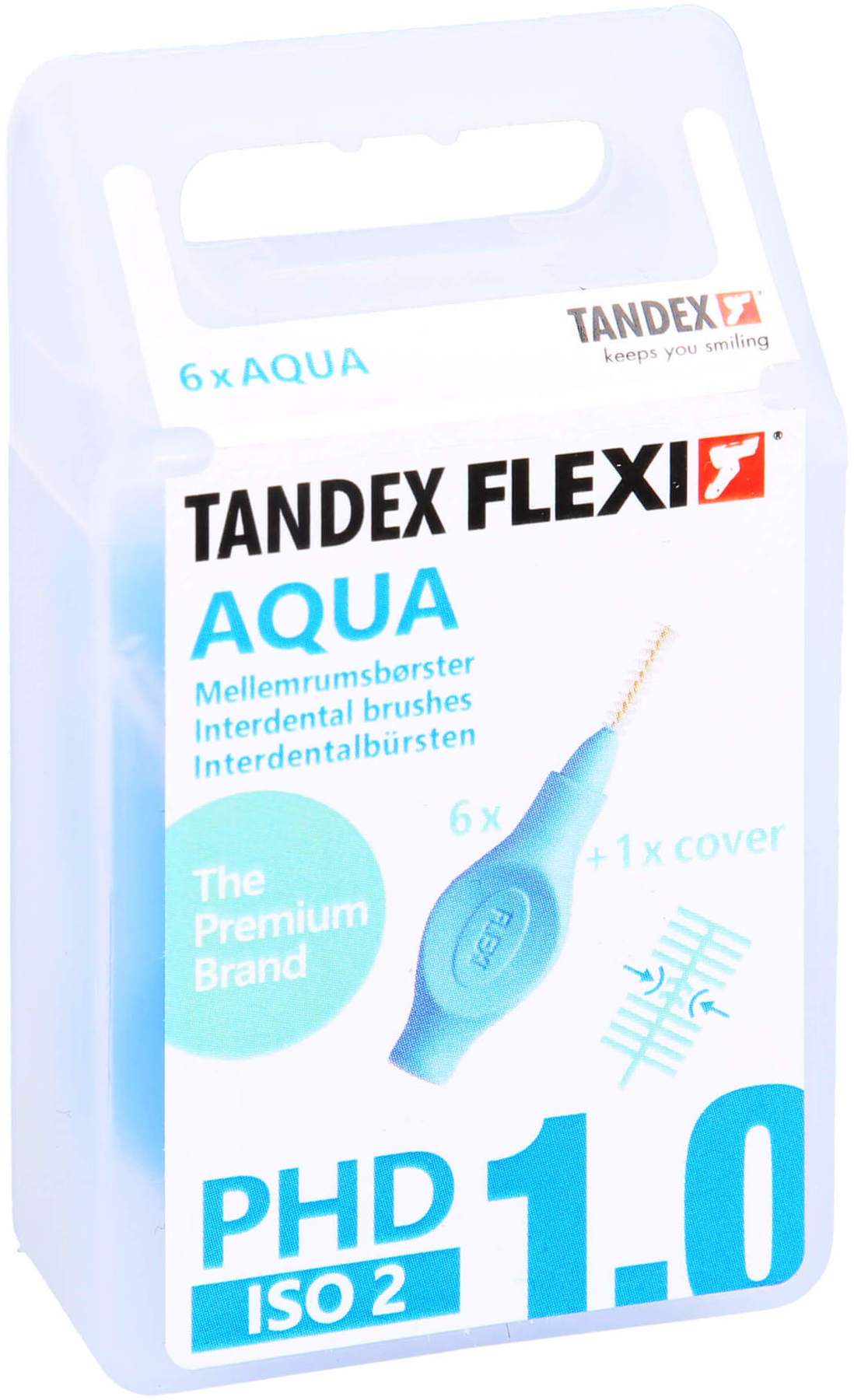 Tandex Flexi Interdentalb.Phd 1.0-Iso 2 Aqua 6 Stück kaufen ...