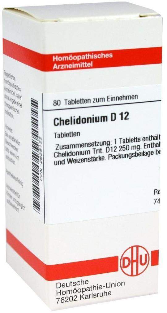 DHU Chelidonium D12 80 Tabletten kaufen | Volksversand Versandapotheke