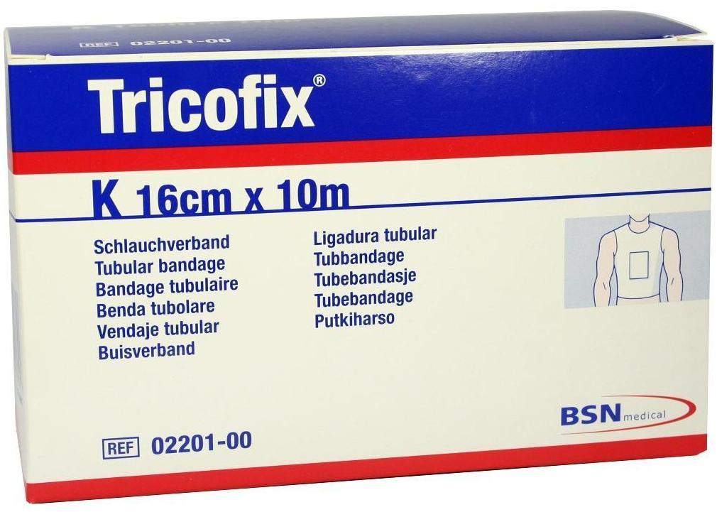 Tricofix Schlauchverband Gr.K 16 Cmx10 M kaufen | Volksversand ...
