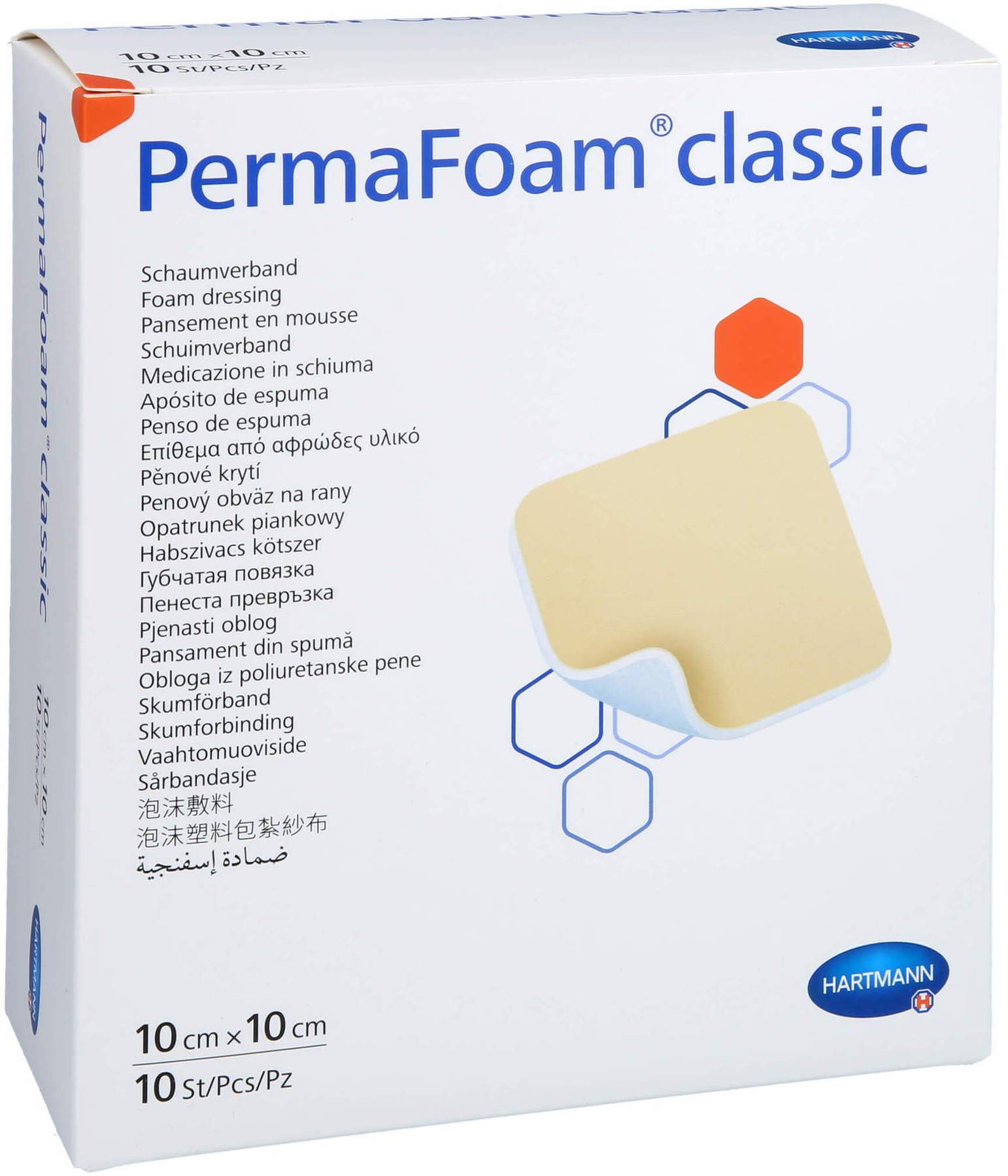 Permafoam Classic Schaumverband 10x10 cm kaufen | Volksversand ...