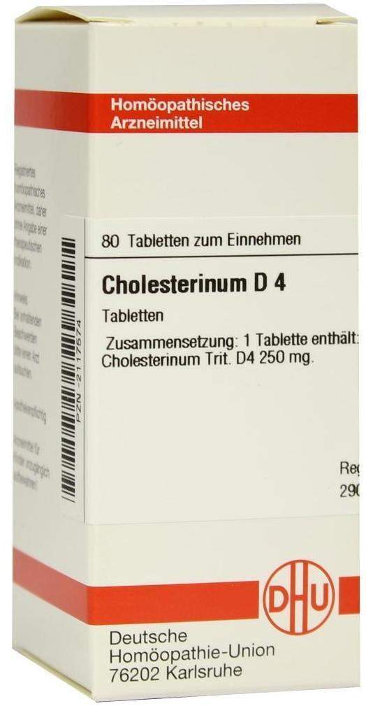 Dhu Cholesterinum D4 80 Tabletten kaufen | Volksversand Versandapotheke