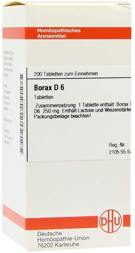 DHU Borax D6 200 Tabletten kaufen | Volksversand Versandapotheke