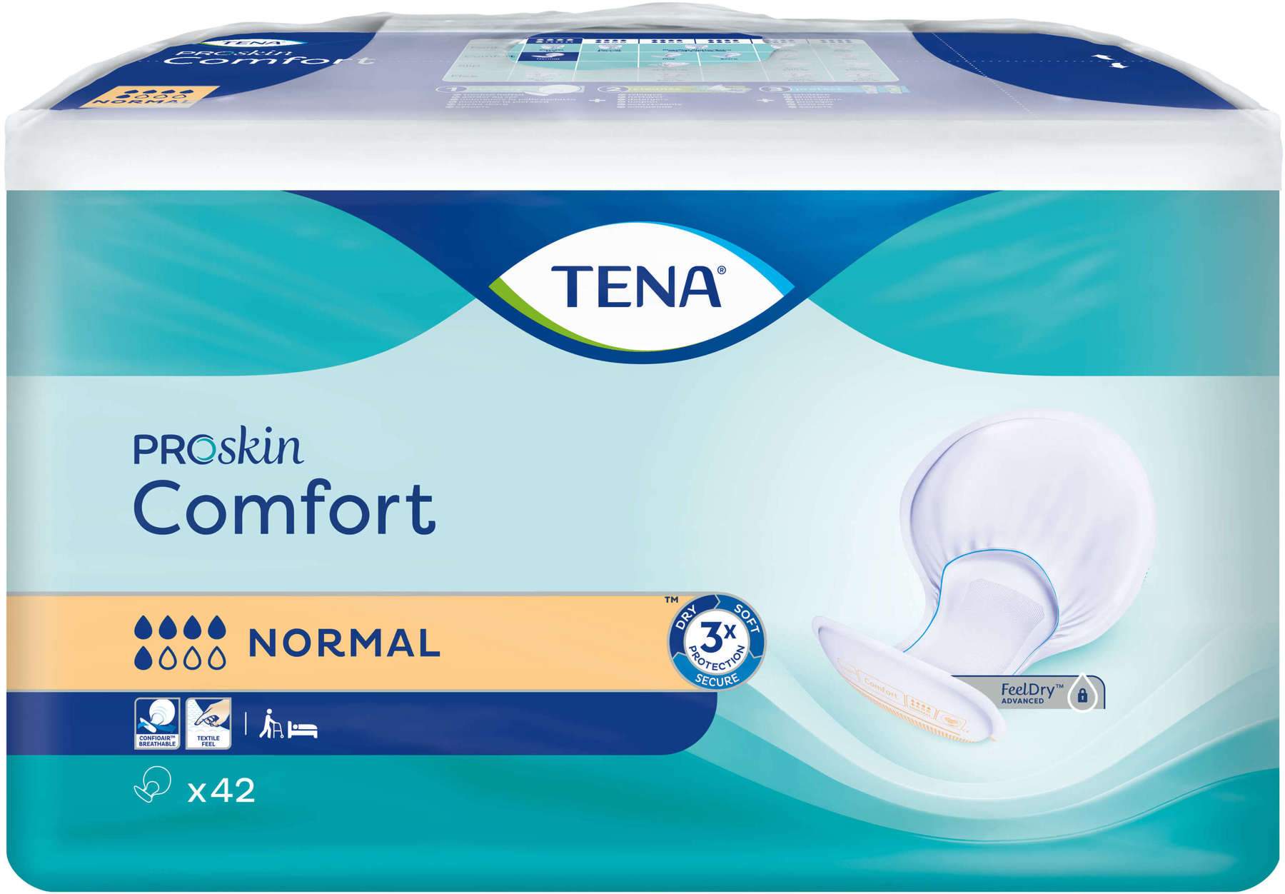 Tena Comfort Normal 3 X 42 Einlagen kaufen | Volksversand Versandapotheke