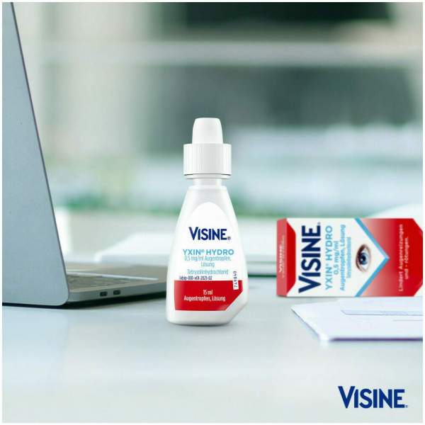 Visine Yxin Hydro 0,5 mg je ml Augentropfen 15 ml kaufen | Volksversand ...