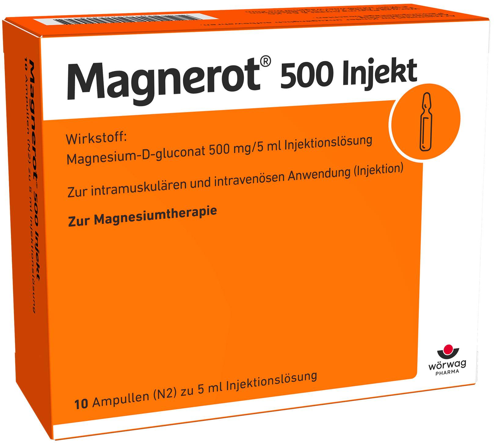 Magnerot 500 Injekt 10 X 5 ml Ampullen kaufen | Volksversand ...