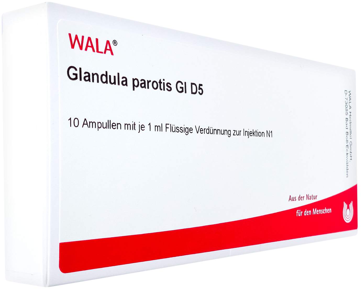 Wala Glandula Parotis Gl D5 10 X 1 ml Ampullen kaufen | Volksversand ...