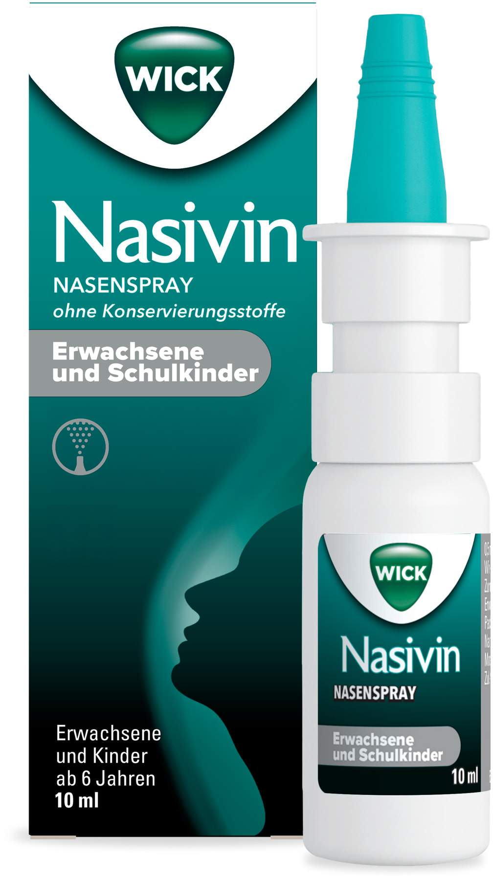 Wick Nasivin Nasenspray ohne Konservierungsstoffe Erwachsene und Schul ...