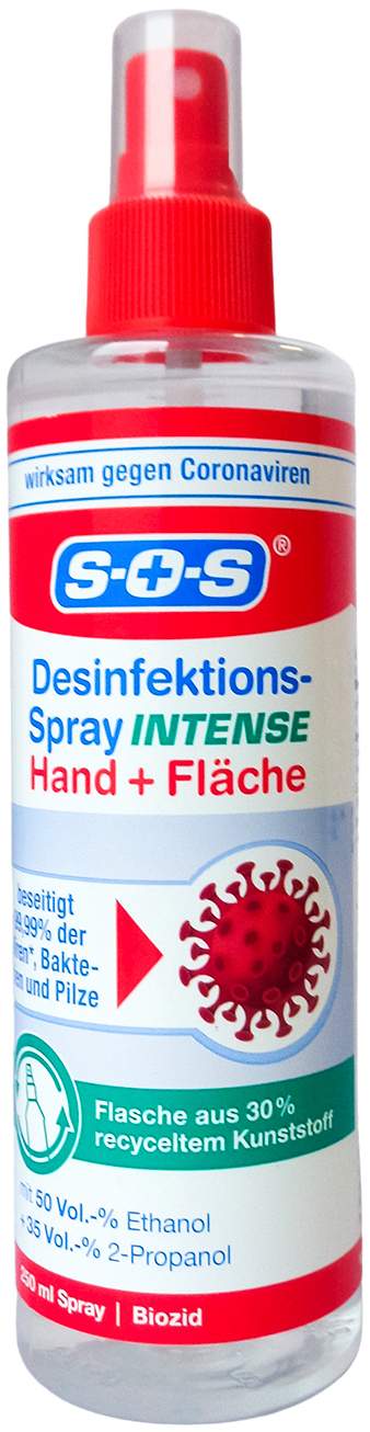 SOS Desinfektions-Spray Intense Hand + Fläche 250 ml kaufen ...