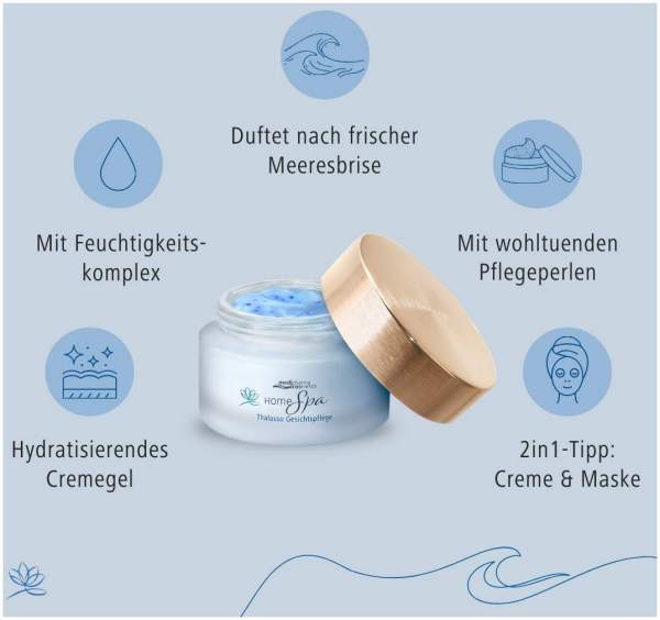 medipharma cosmetics Home Spa Thalasso Gesichtspflege 50 ml Gel kaufen ...