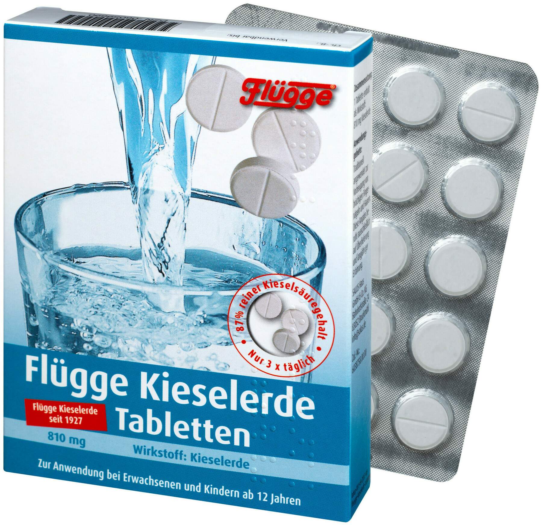 Flügge Kieselerde 60 Tabletten kaufen | Volksversand Versandapotheke