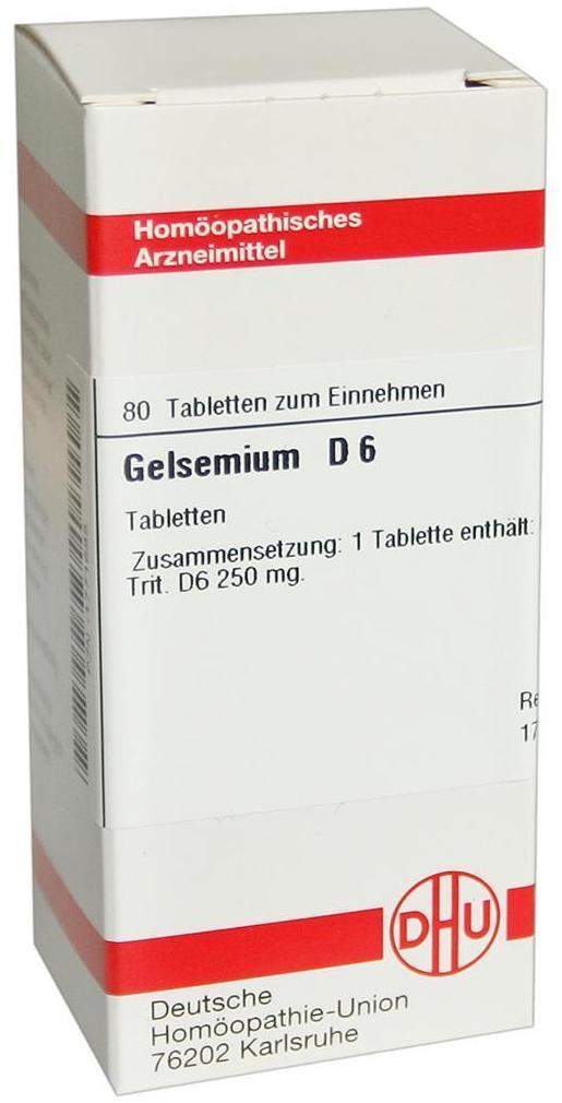 Dhu Gelsemium D6 80 Tabletten kaufen | Volksversand Versandapotheke