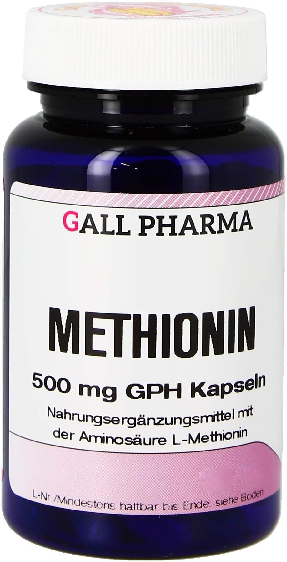 Methionin 500 mg Gph 180 Kapseln kaufen | Volksversand Versandapotheke