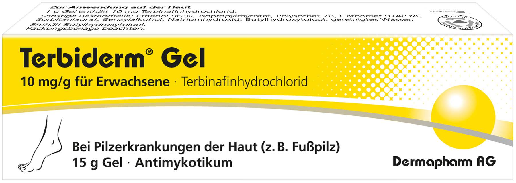 Terbiderm 10 mg Pro G Creme 15 G Creme kaufen | Volksversand ...