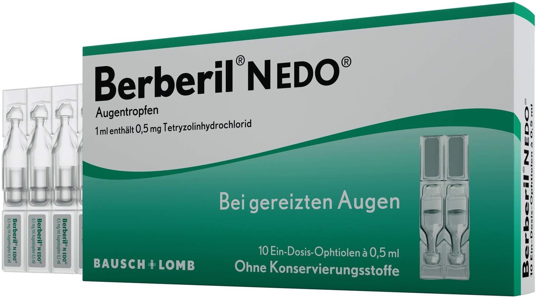 Berberil N EDO Augentropfen 10 x 0,5 ml kaufen | Volksversand ...