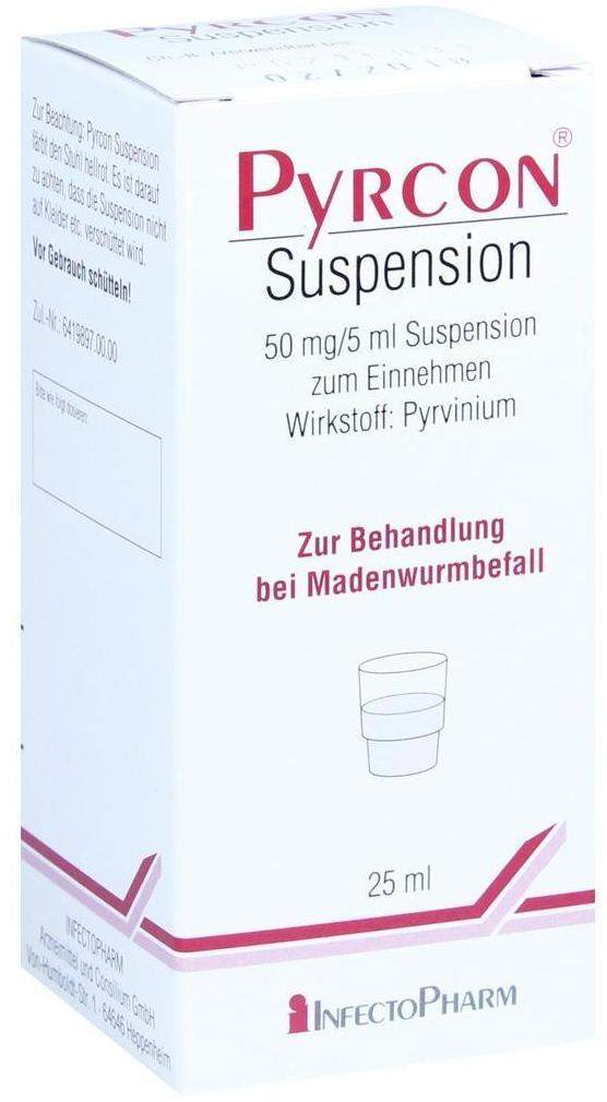 Pyrcon Suspension 50 mg Pro 5 ml 25 ml Suspension kaufen | Volksversand ...