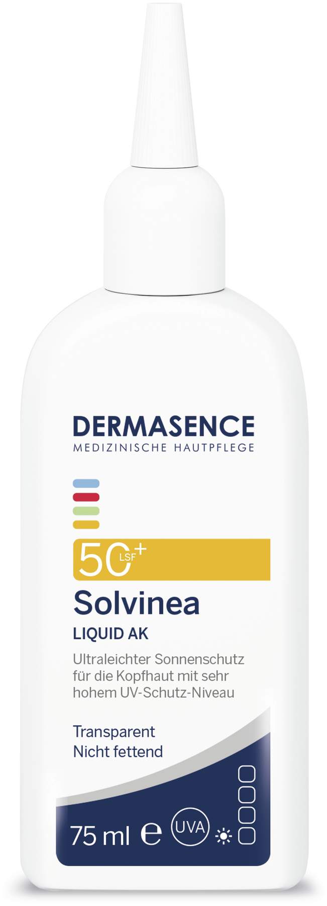 Dermasence Solvinea Liquid Ak Lsf 50+ 75 ml kaufen | Volksversand ...