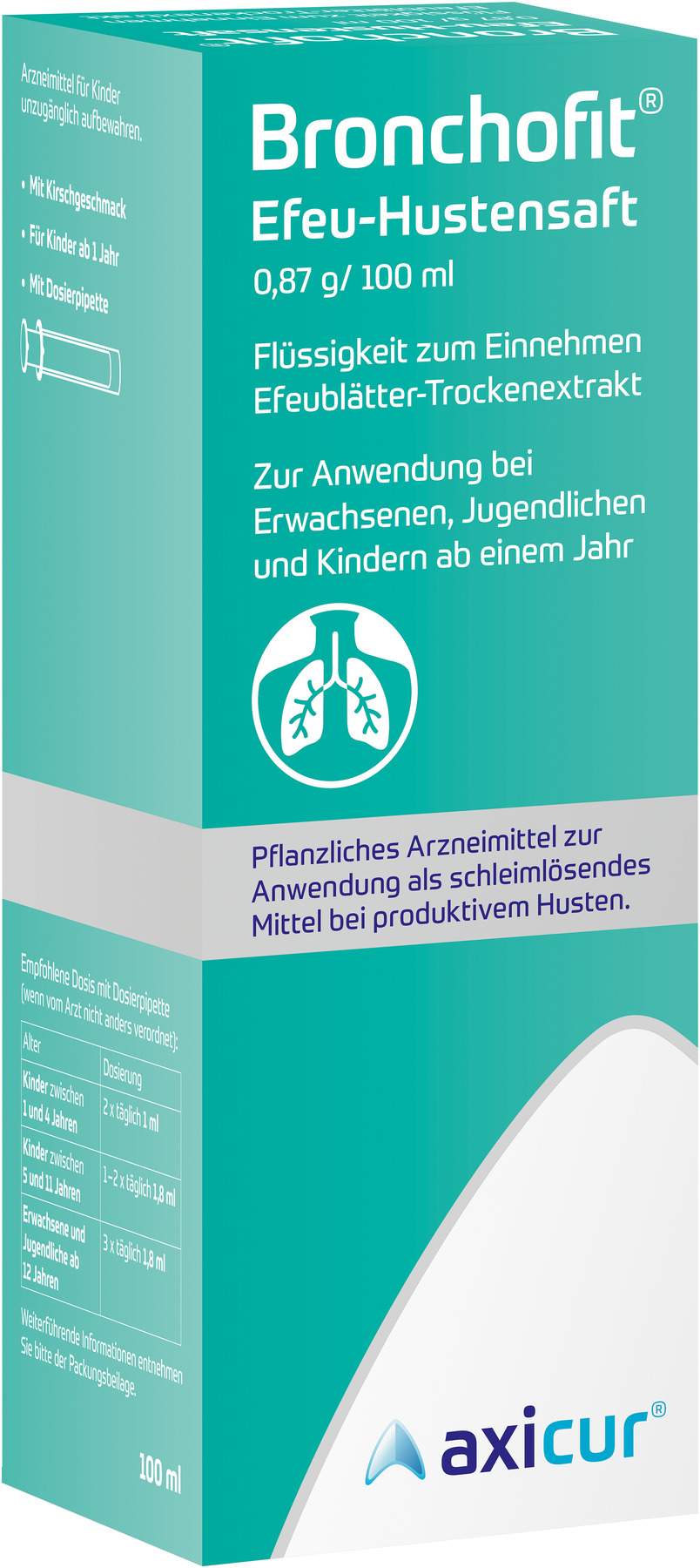 Bronchofit Efeu Hustensaft 8,7 mg pro ml 100 ml Saft kaufen ...