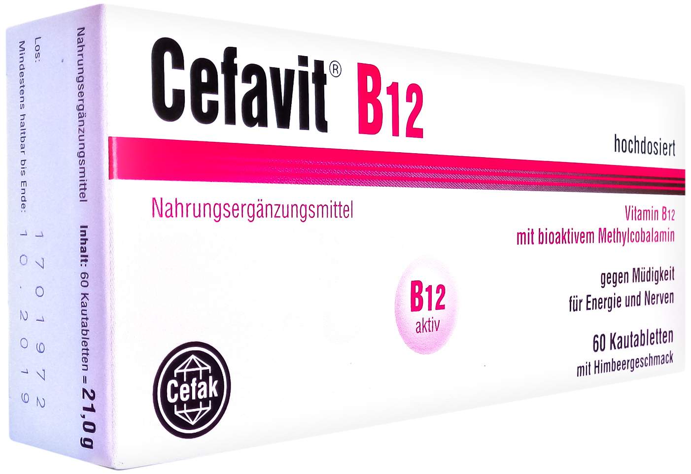 Cefavit B12 60 Kautabletten kaufen | Volksversand Versandapotheke