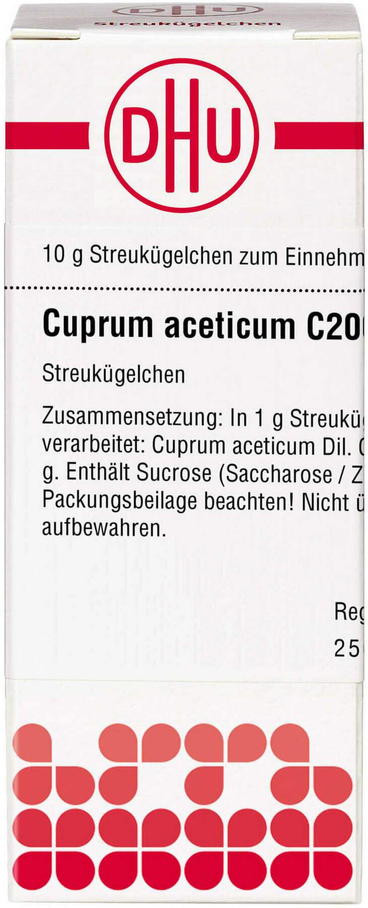 Dhu Cuprum Aceticum C200 Globuli kaufen | Volksversand Versandapotheke
