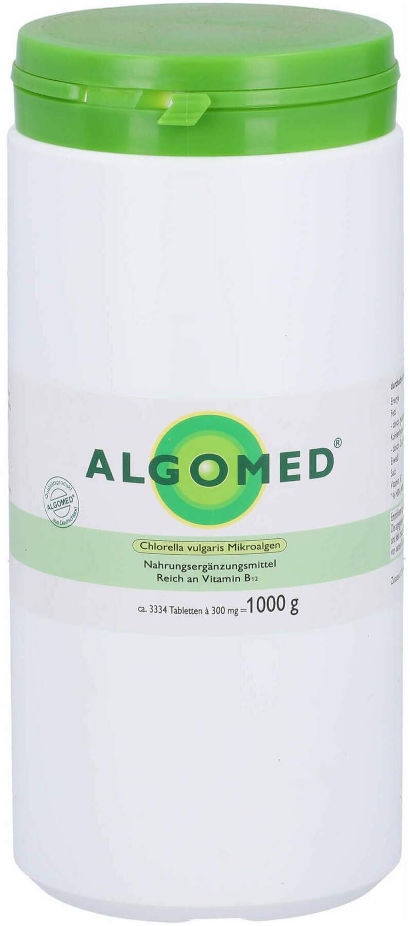 Algomed Chlorella Deutschland 1000 G Tabletten kaufen | Volksversand ...