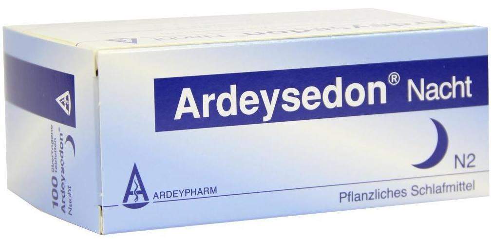 Ardeysedon Nacht 100 Überzogene Tabletten kaufen | Volksversand ...
