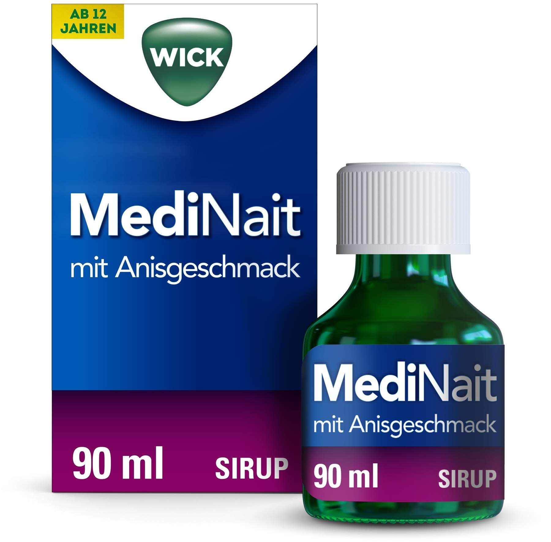 Wick MediNait mit Anisgeschmack 90 ml Sirup kaufen | Volksversand ...