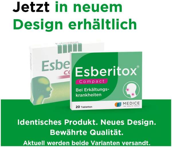Esberitox Compact 20 Tabletten kaufen | Volksversand Versandapotheke